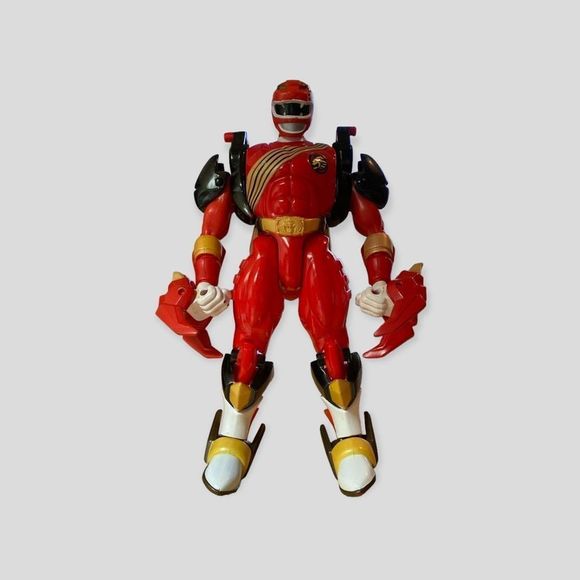 Bandai Namco | Toys | Power Rangers Wild Forcedeluxe7 Zordmorphi Red ...